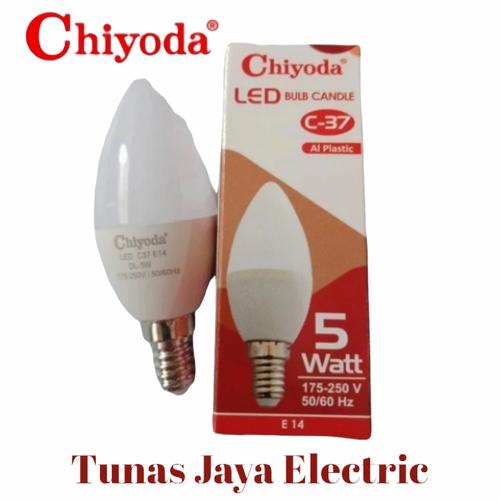 Jual Lampu LED Candle E14 CHIYODA Cahaya Putih dan Kuning - Putih ...