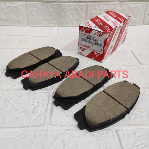 Jual brake pad hiace kampas rem depan toyota hiace commuter original ...