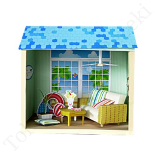 Jual Kamar Paper Craft Figure Maket Papercraft Diorama Miniature Beach ...