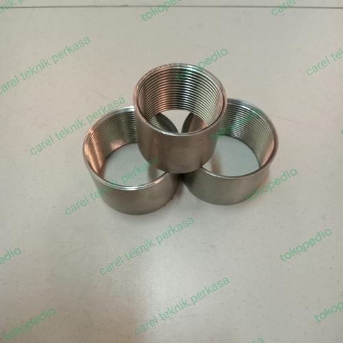 Jual SOCKET PIPA SS304 1/8 INCH/SAMBUNGAN PIPA STAINLESS SS304 ...