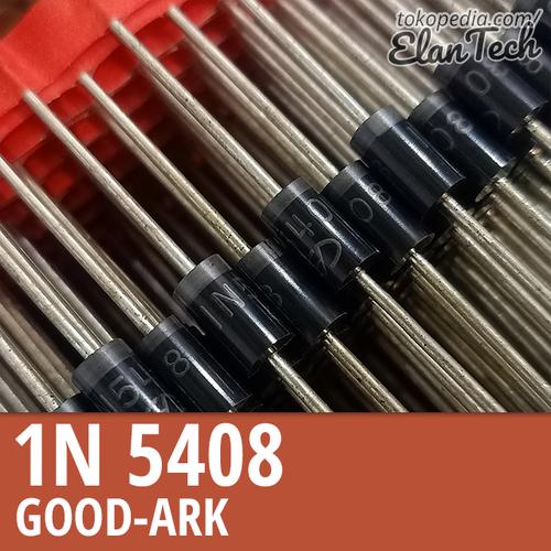 Jual 1N5408 Diode 3A 1000V Good-ark Original 1N 5408 DO-201 Dioda ...