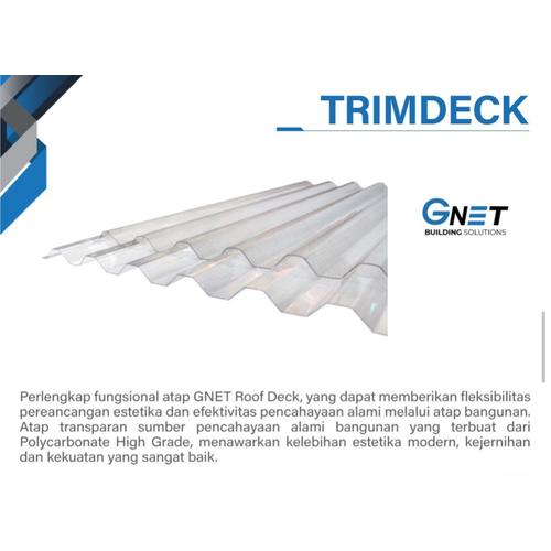 Jual Atap Polycarbonate Transparan Bening Trimdek Spandek Clear 0,8mm ...