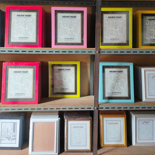 Jual Bingkai Foto Frame Pigura 10R - 11R - A4 - Gold, 10R (20x25 cm ...