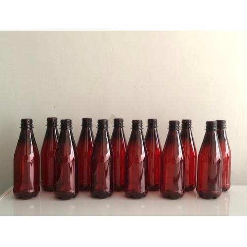Jual PET Bottle Amber 330ml / Botol PET Amber 330ml (Pack of 24) - Kab ...
