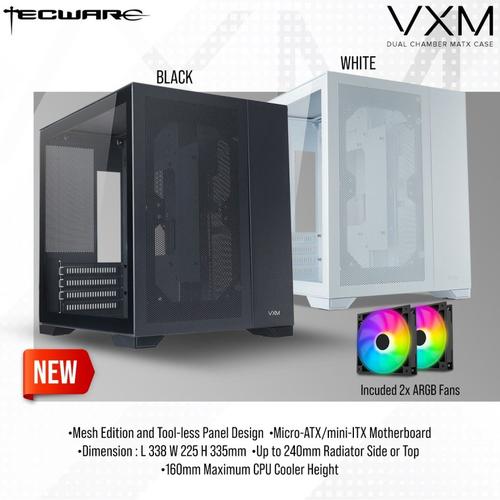 Jual TECHWARE VXM MESH CHAMBER | mATX | FREE 2X FAN ARGB - Kota Bandung ...