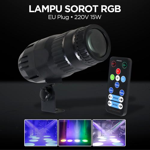 Promo Lampu Sorot Spotlight Lighting Panggung LED Pinspot Beam Disco ...