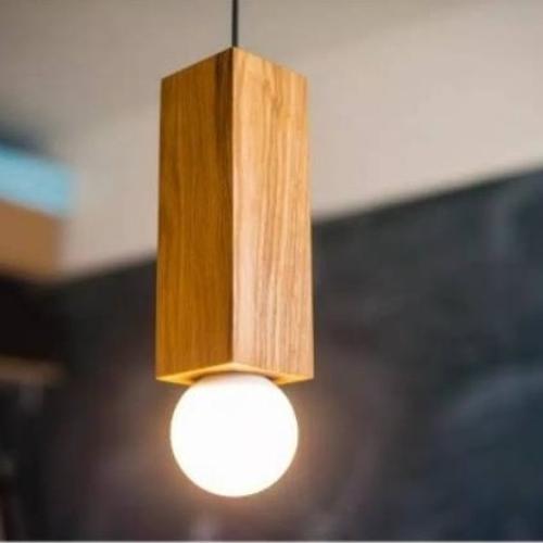 Jual aiRustic - Lampu gantung rustic kayu jati belanda desain ...