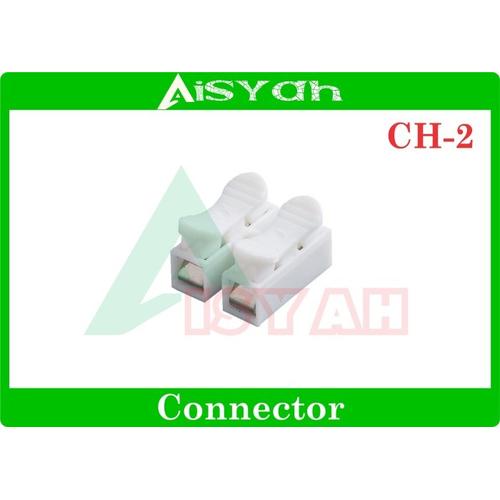Jual CH-2 Quick Connect 2 Wire Connector Spring Terminal Sambungan CH ...