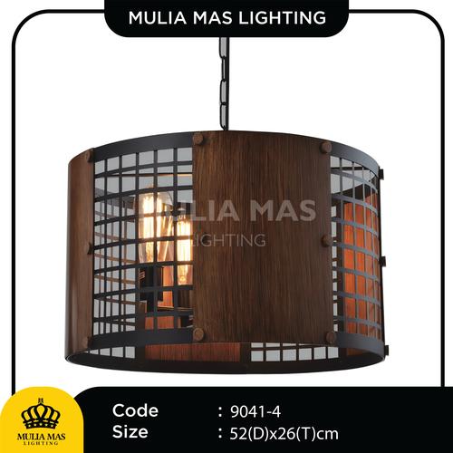 Jual Lampu Gantung Hias Model Kayu Klasik Ruang Tamu/Makan Terbaru 9041 ...
