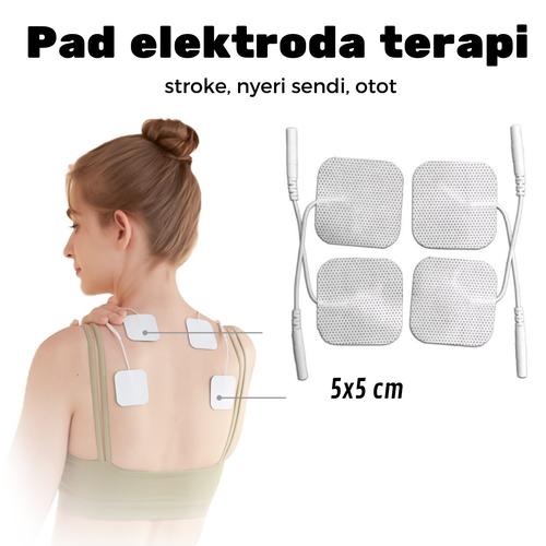 Jual Pad elektroda tens alat medis pijat terapi tensi tubuh 5cmx5cm ...