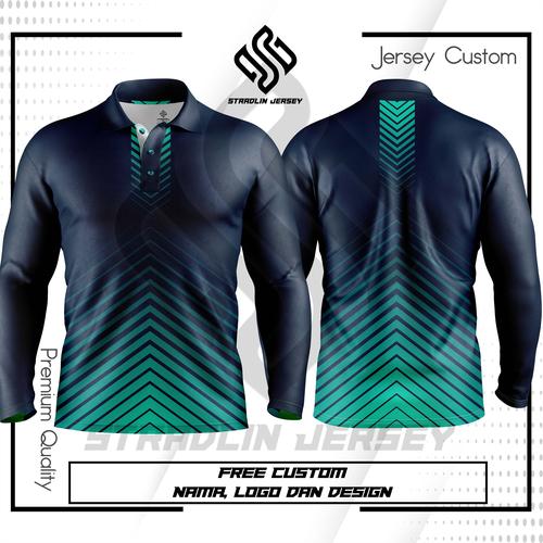 Jual Jersey Lengan Panjang Custom Printing Dry Fit 012 Bisa Order ...