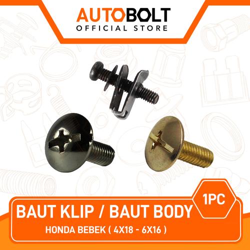 Jual Baut Klip Body Honda Bebek Revo Blade Grand Supra X 125 Fit New ...