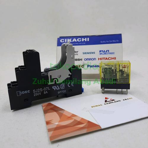 Jual RJ2S-CL-D24 + socket SJ2S-07L, RELAY IDEC - Jakarta Barat - Zuhal ...