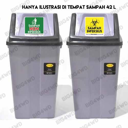 Jual STIKER TUTUP TEMPAT SAMPAH INFEKSIUS DAN NON INFEKSIUS TAHAN AIR ...