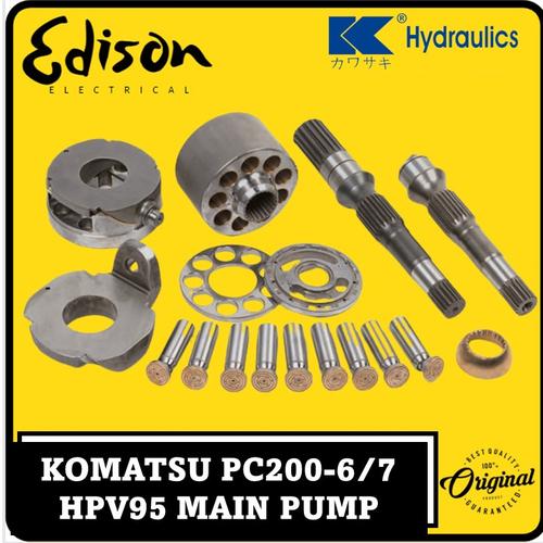 Jual KOMATSU PC200-6E PC200-7 PC200-8 Block Piston Retainer Kawasaki ...