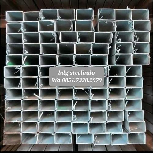 Jual Holo galvanis 4x6 0.9mm/ besi hollow galvanis 4x6 09 - Kab ...
