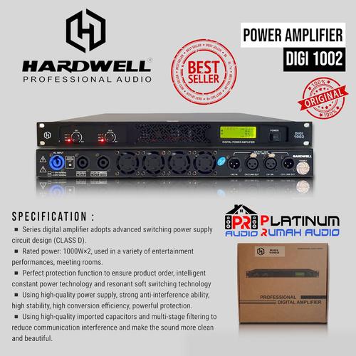Jual Power Amplifier HARDWELL DIGI 1002 / DIGI1002 (ORIGINAL) Power ...