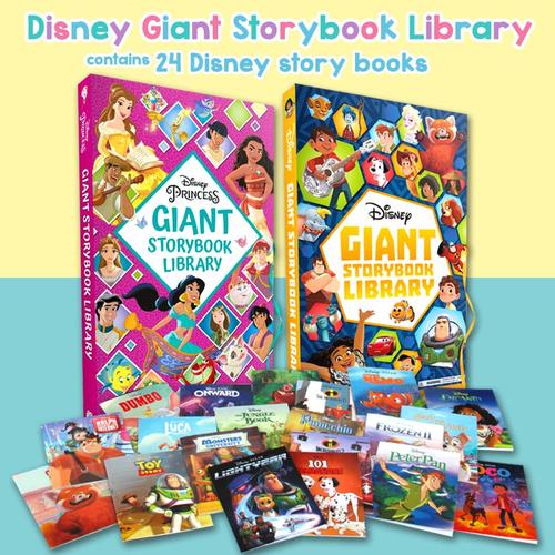 Jual Disney Giant Storybook Library (isi 24 story books) - Disney Giant ...