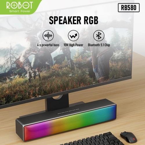 Jual Robot RB480 speaker bluetooth 5.0 Soundbar speaker original - speakerrealme10 - Kota ...