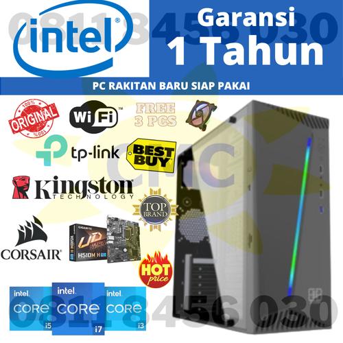 Jual Komputer PC Rakitan 10TH Gen 16GB 1TB SSD Original Siap Pakai - I3 ...