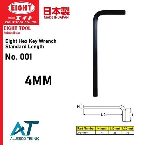 Jual EIGHT KUNCI L STANDARD 4MM MADE IN JAPAN - Kota Tangerang ...