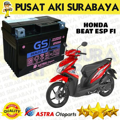 Jual GARANSI ASLI AKI GS ASTRA GTZ5S 12 VOLT HONDA BEAT ESP FI SPACY CS - Kota Surabaya - pusat ...
