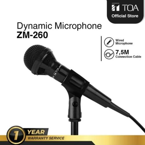 Jual Toa ZM-260 Dynamic Microphone ORIGINAL - Jakarta Barat ...