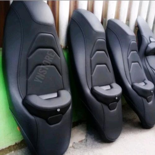 Jual Kulit Jok Adv Aerox Pcx Nmax Lexi Vario Freego Modifikasi - Hitam ...