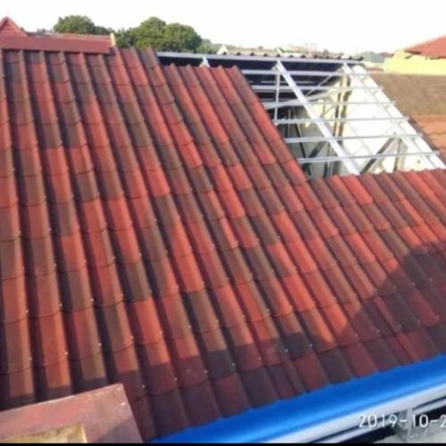 Jual bongkar atap lama ganti baja ringan dan atap genteng onduvilla ...