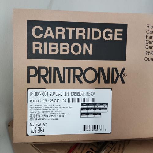 Jual PITA PRINTRONIX PN 255049-103 P8000 P7000 N7000 CARTRIDGE RIBBON ...