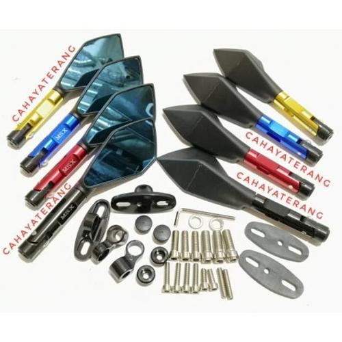 Jual Spion Tomok V2 & V5 Full Cnc Model Rizoma Universal - Biru, V2 ...