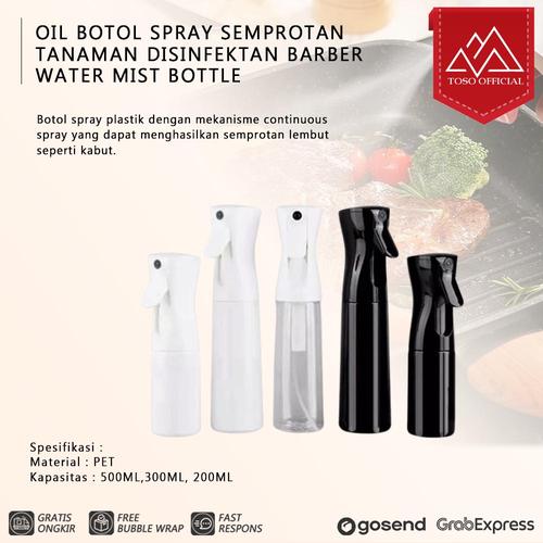 Jual OIL BOTOL SPRAY SEMPROTAN TANAMAN DISINFEKTAN BARBER WATER MIST ...
