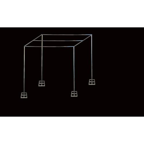 Jual Tiang Backdrop / Tiang Dekorasi Bentuk Kotak Besi 3mx4m Palang ...