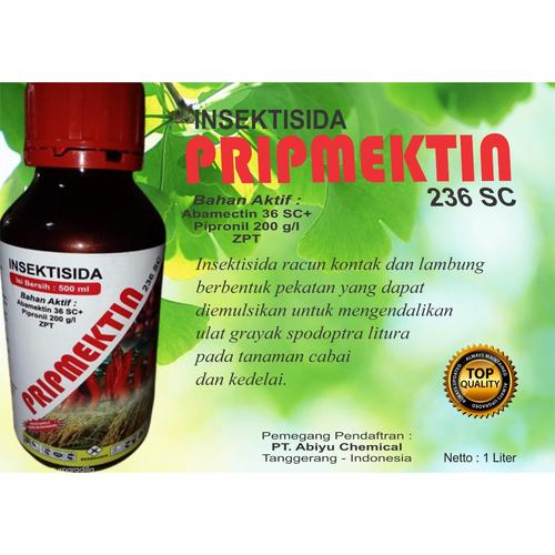 Jual PRIPMEKTIN 1Liter INSEKTISIDA OBAT HAMA PEMBASMI ULAT OBAT WERENG ...