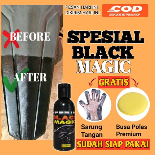 Jual Penghitam bodi body kasar dashboard spesial black magic permanen ...