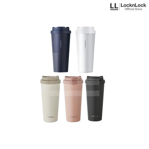 Promo LocknLock One Touch Clip Tumbler 550ML - LHC3249 - Pink - Kab ...