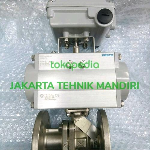 Jual Set FESTO Actuator Valve Ball Valve Solenoid Valve Limit Switch ...