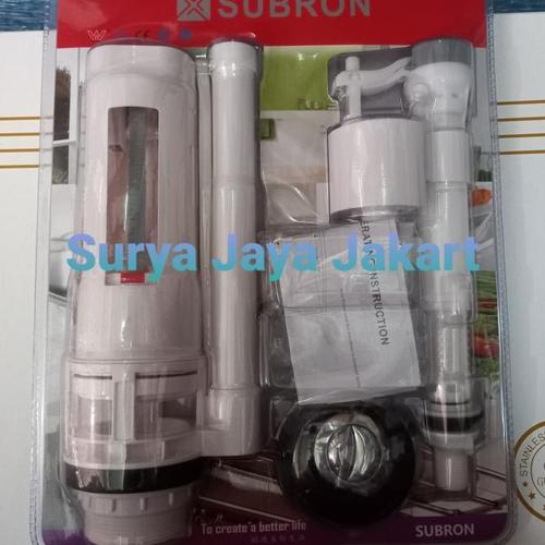 Jual BEST PELAMPUNG KLOSET SUBRON KOMPLIT SET / PELAMPUNG KLOSET DUAL ...