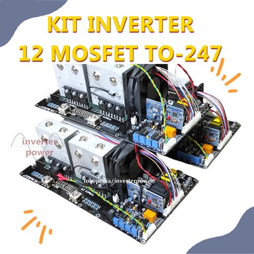 Jual kit inverter 12 mosfet To247 Fet Besar dc to ac 220v LF - HY 4008, 12 Volt - Kota Semarang ...