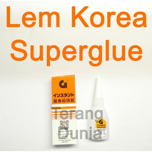 Jual Lem Korea Lem SuperGlu Lem SuperGlue Lem G Korea Lem Korea G - Kota Bandung - Gradi1 ...