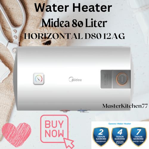 Jual Water Heater MIDEA 80 liter HORIZONTAL D80-12AG / D5012AG Originall - Jakarta Barat ...