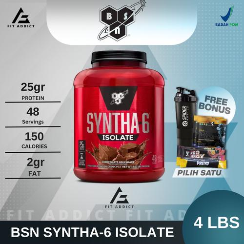 Jual BSN Syntha 6 Syntha6 4 Lbs Lb 4Lbs 4Lb Whey Protein Isolate Syntha ...