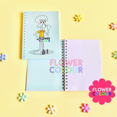 Jual Buku Notebook Karakter Spongebob / Notes Spongebob - squidward ...