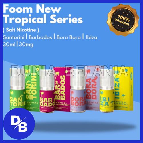 Jual FOOM Liquid Tropical Series 30ml 30mg Ibiza, Bora, Barbados ...