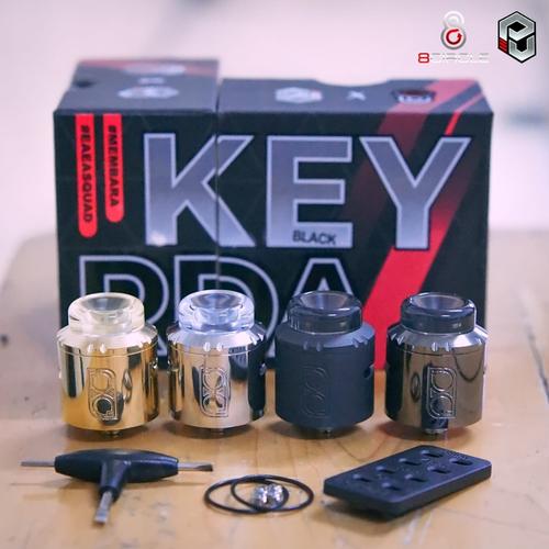 Jual Key RDA 24MM by Panda Vape x 8Circle / Key RDA Dual Coil - SILVER ...