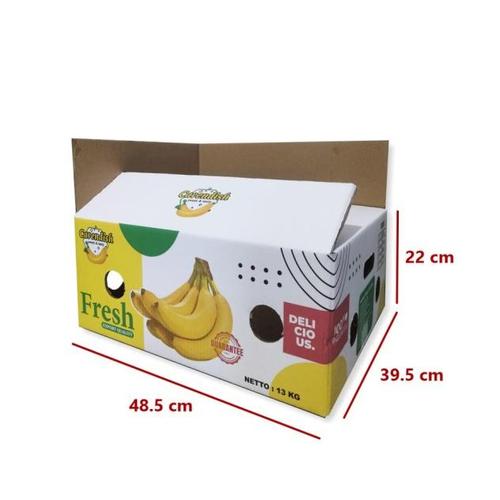 Jual dus buah pisang cavendish kotak kardus fresh cavendish banana ...