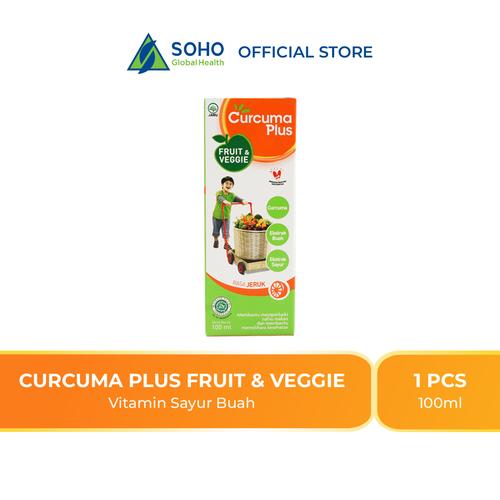 Promo Curcuma Plus Fruit & Vegie Multivitamin Ekstrak Buah dan Sayur ...