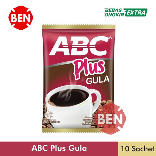 Jual Kopi ABC PLUS GULA 1 Renceng 10 Sachet 2in1 Pahit Manis Murah Dus ...