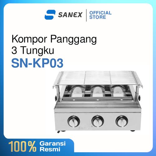 Jual Sanex Kompor Panggang SN-KP03 3 Tungku - Silver - Kab. Tangerang ...