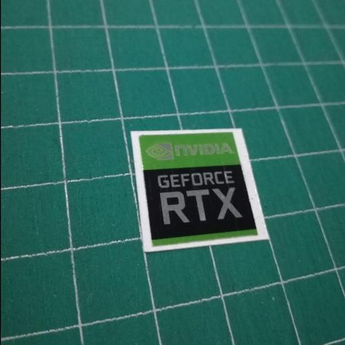 Jual Stiker Nvidia RTX Mengkilap - RTX V1 Glossy - Kab. Cirebon - Djong ...
